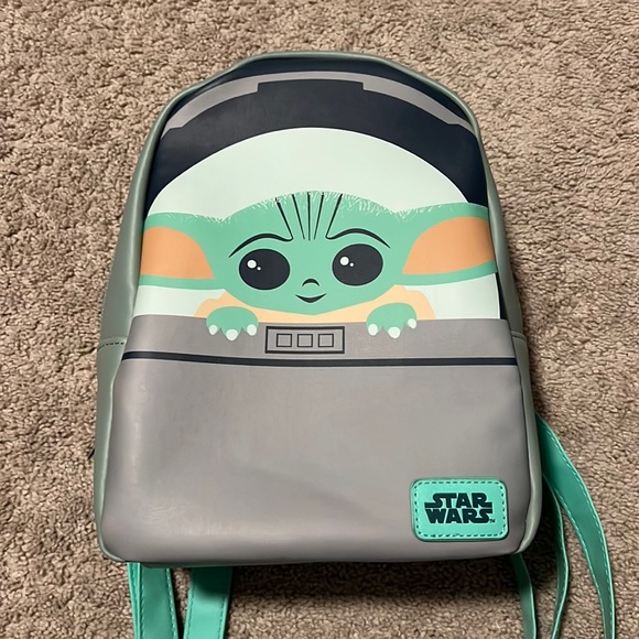 Star Wars | Bags | Star Wars Baby Yoda Grogu Backpack | Poshmark